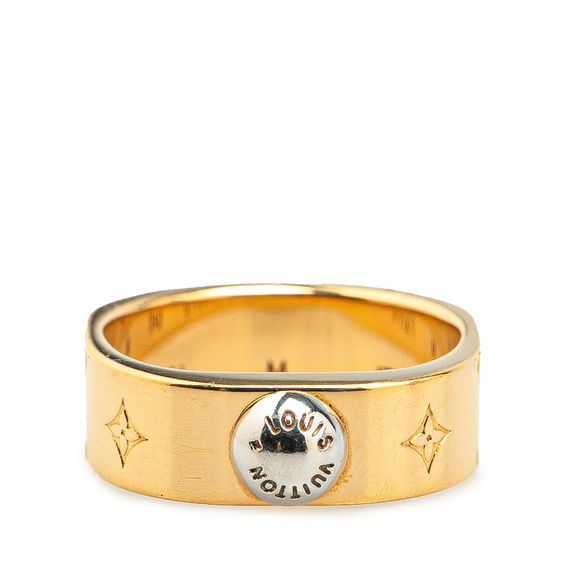 Louis Vuitton | Jewelry | Preloved Louis Vuitton Gold Plated Monogram ...